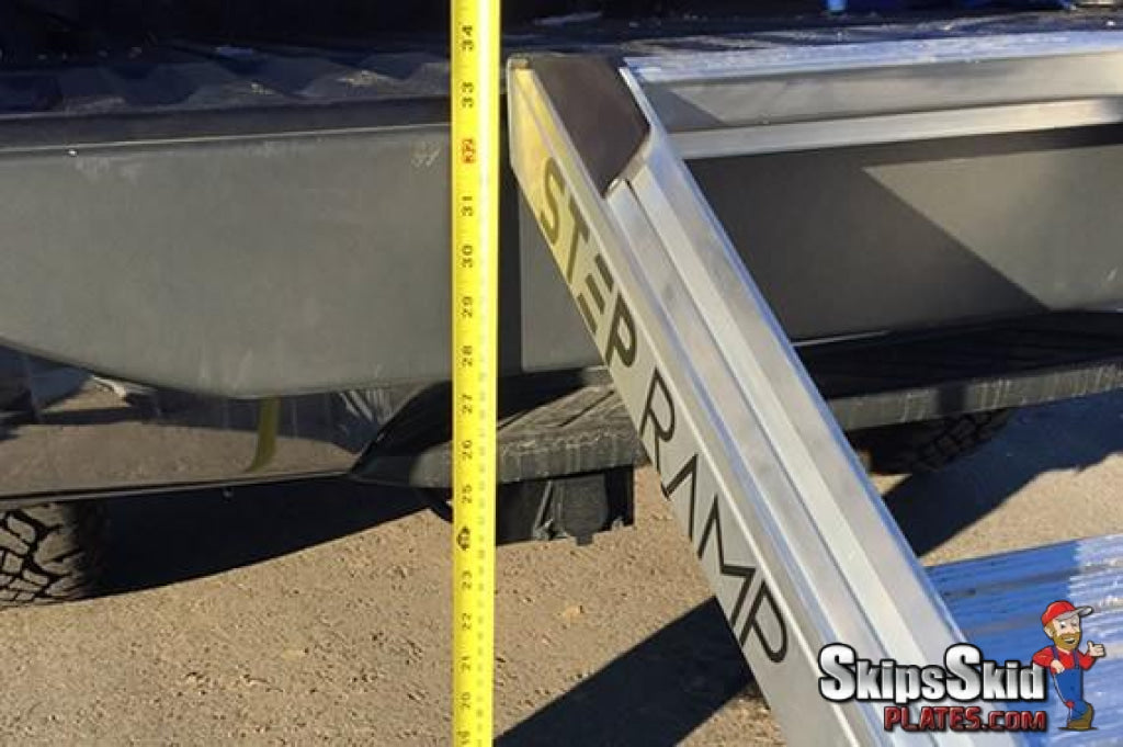 Step Ramp 5-Step Folding Aluminum Dirt Bike Ramp
